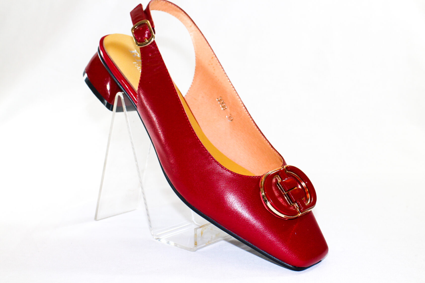 Edmond Chausseur Grande Pointure - Talon bas decoupe Balenci